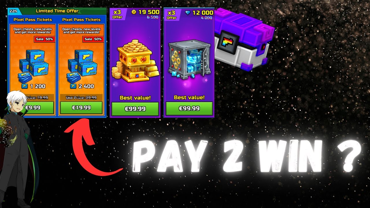 Ist PIXEL GUN 3D P2W (Pay2Win)? - YouTube