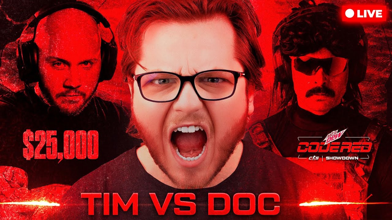 🔴LIVE - $25,000 CODE RED CS:GO TOURNAMENT - YouTube