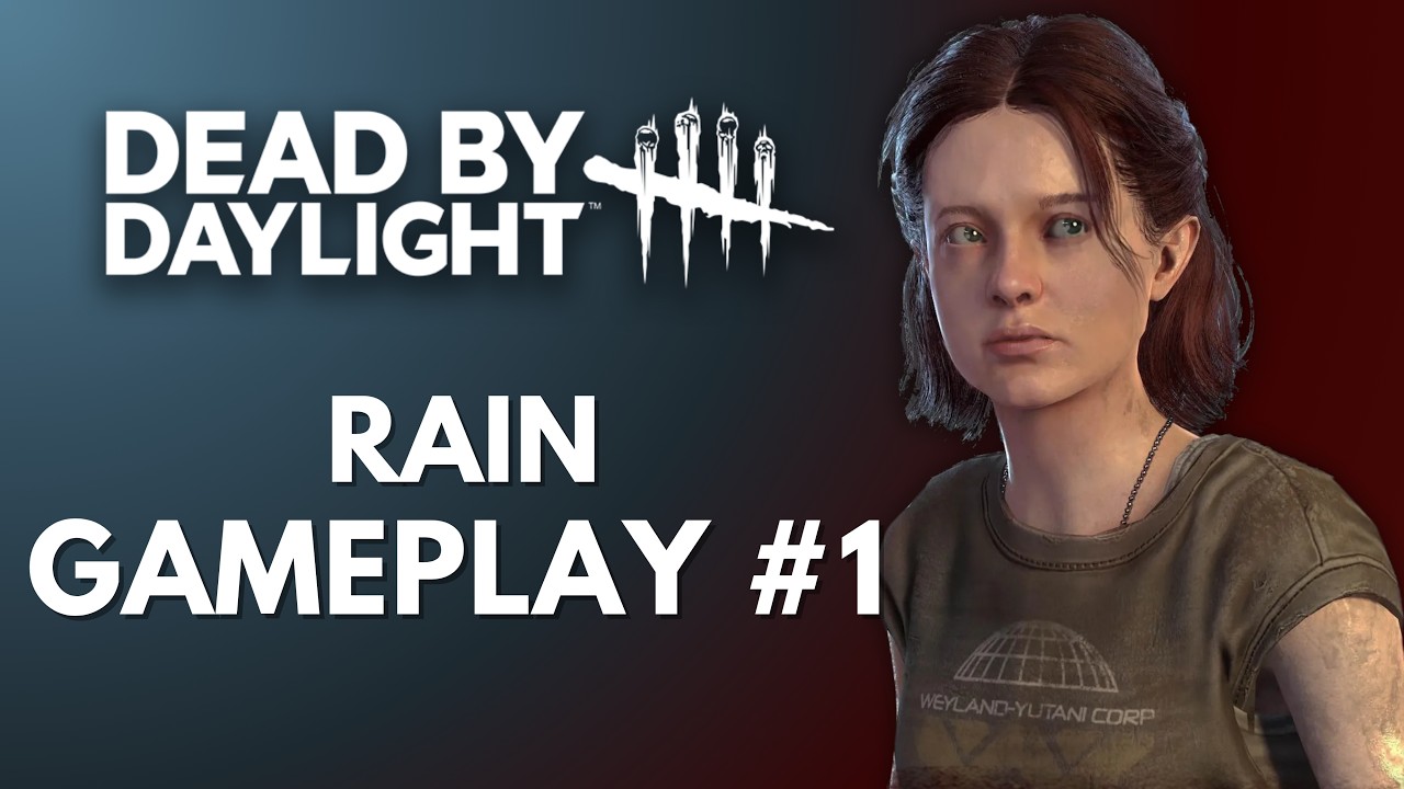 CHASED BY BLIGHT FOR WHOLE GAME AS RAIN | RIPLEY DBD GAMEPLAY #1 (NO ...