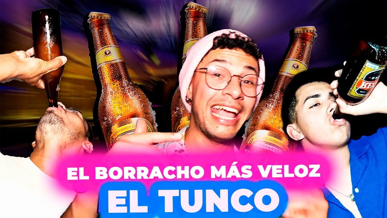 BUSCANDO al BORRACHO más VELOZ EN LA PLAYA EL TUNCO 🏖🐷 - YouTube