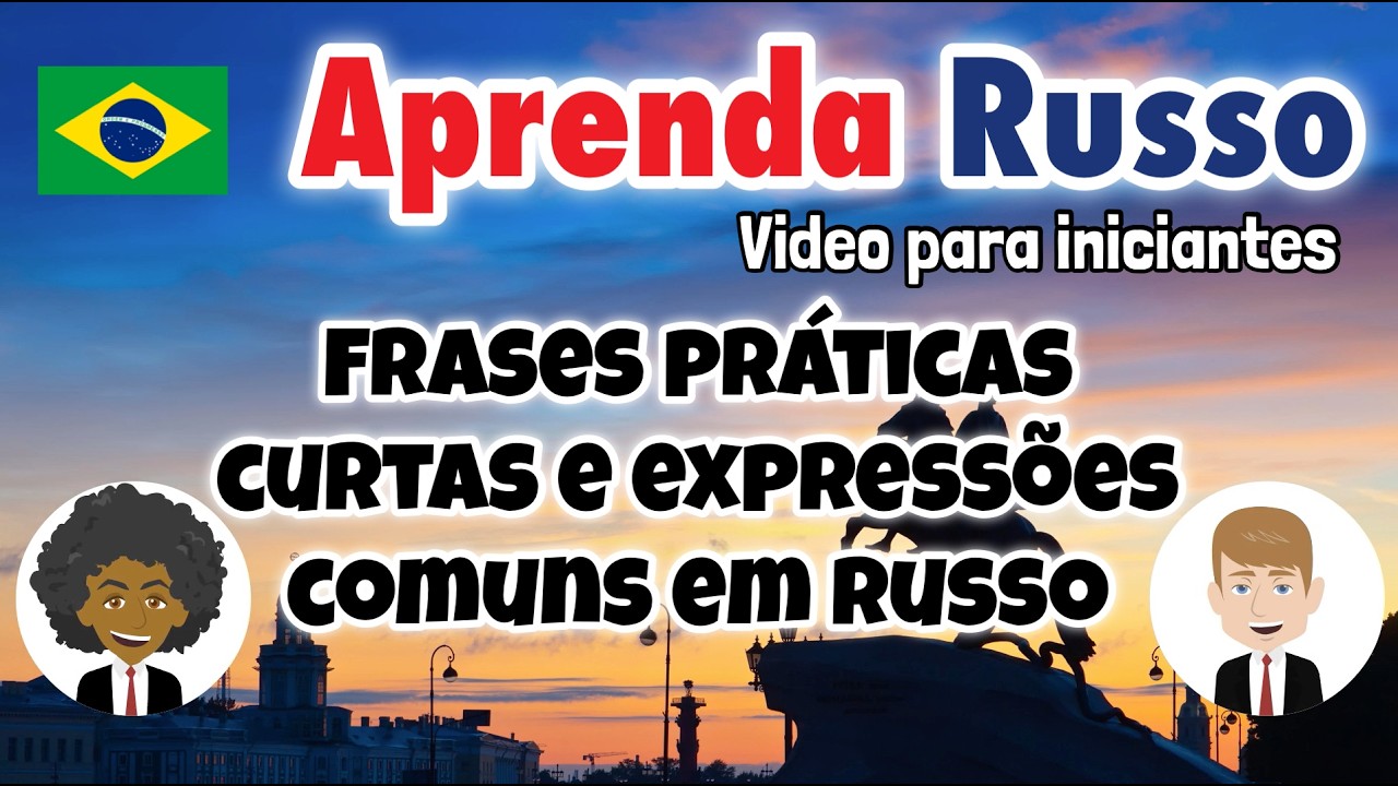 Aprenda 1000 Frases Curtas em Russo – Video para Iniciantes - YouTube