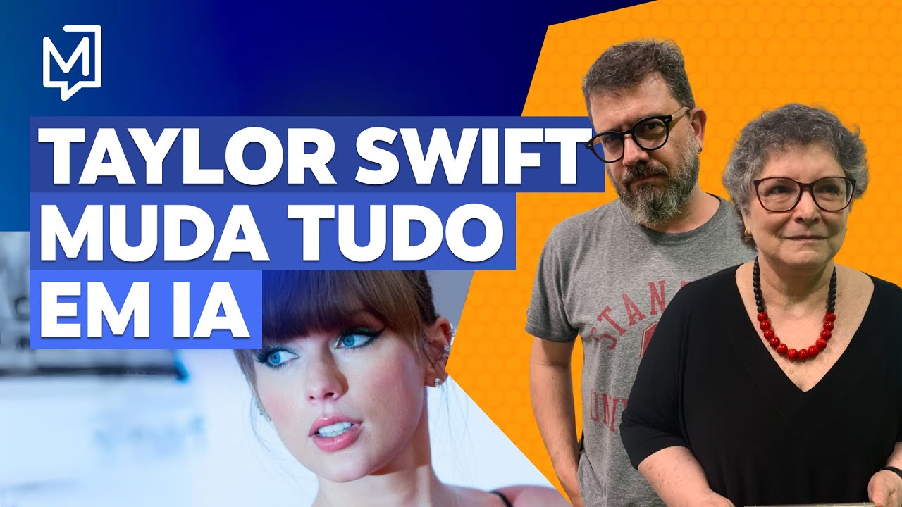 Caso Taylor Swift alerta sobre perigo da IA | Pedro+Cora - YouTube