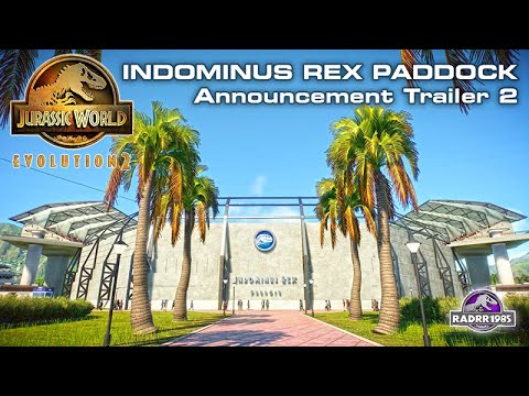 Jurassic World Evolution 2 - Concept Indominus Rex Paddock ...