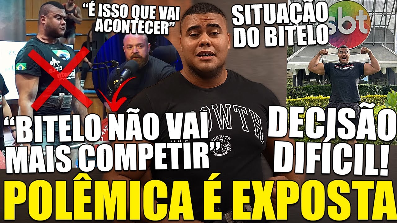 URGENTE! BITELO DESISTIU DE SER POWERLIFTER PARA SER SÓ INFLUENCER ...