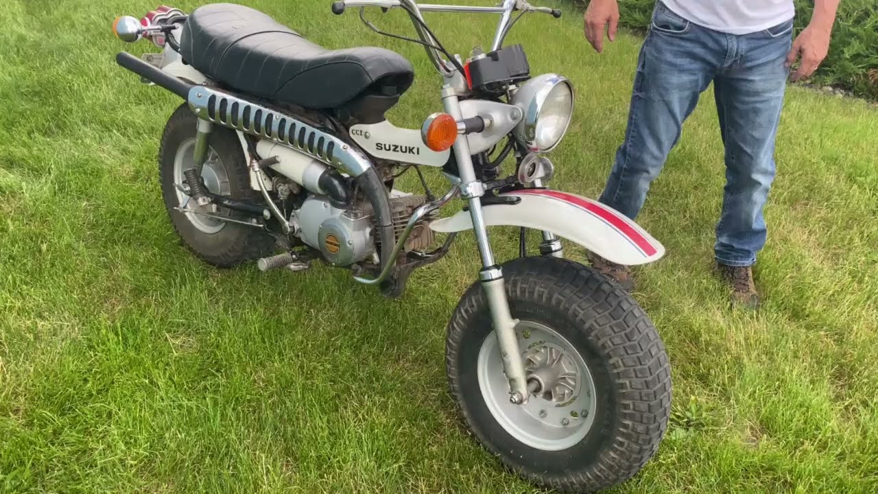 1974 Suzuki RV90 - YouTube