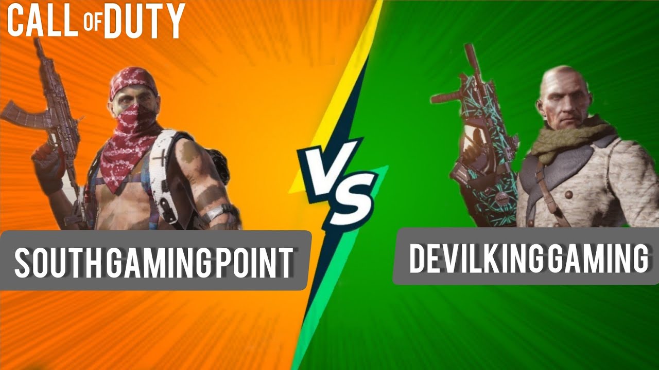 Call of duty Mobile||South gaming point|vs|Devilking gaming||1v1||Multiplayer|1v1 ...