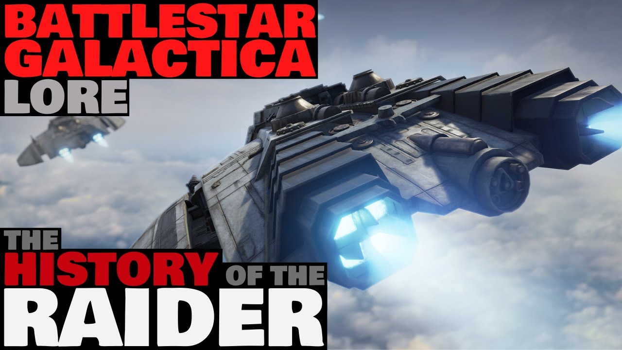 The History of the Cylon Raider | Battlestar Galactica Lore - YouTube