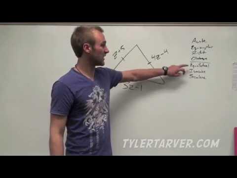 Classifying Triangles // GEOMETRY - YouTube