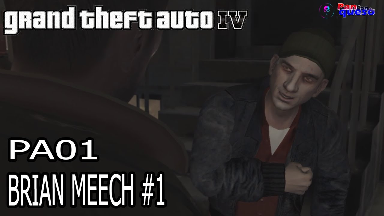 Grand Theft Auto IV (100%) - Personaje Aleatorio: Brian Meech #1 - YouTube