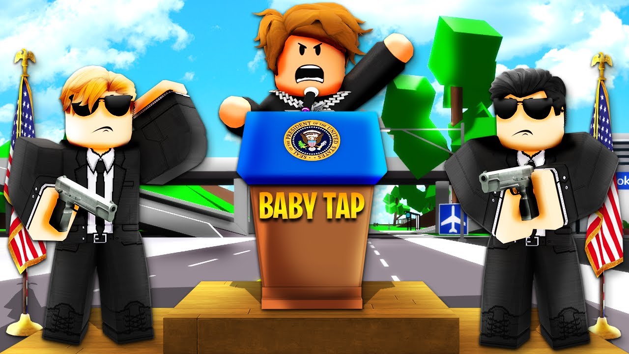 BABY TAP Became PRESIDENT In Brookhaven RP! - YouTube