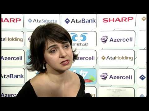 Видео-интервью с Гюнай Мамедли - представительницей спонсора передачи, компании Azercell.