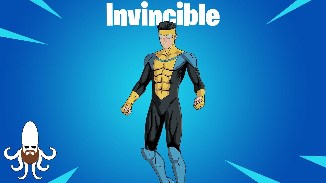 Invincible - Skin Showcase & Gameplay - Fortnite - YouTube