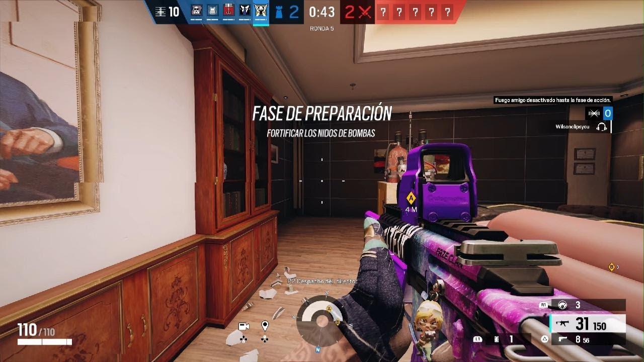 Tom Clancy's Rainbow Six Siege | Silver gameplay | Chalet | Nomad Elite ...