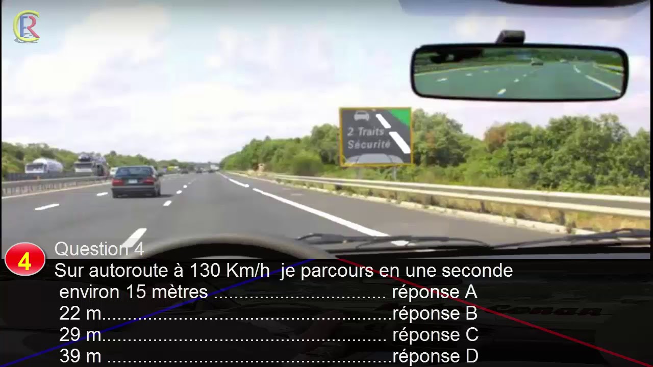 Code de la route: Version #française 2018 Série 1 Permis de Conduire Q ...