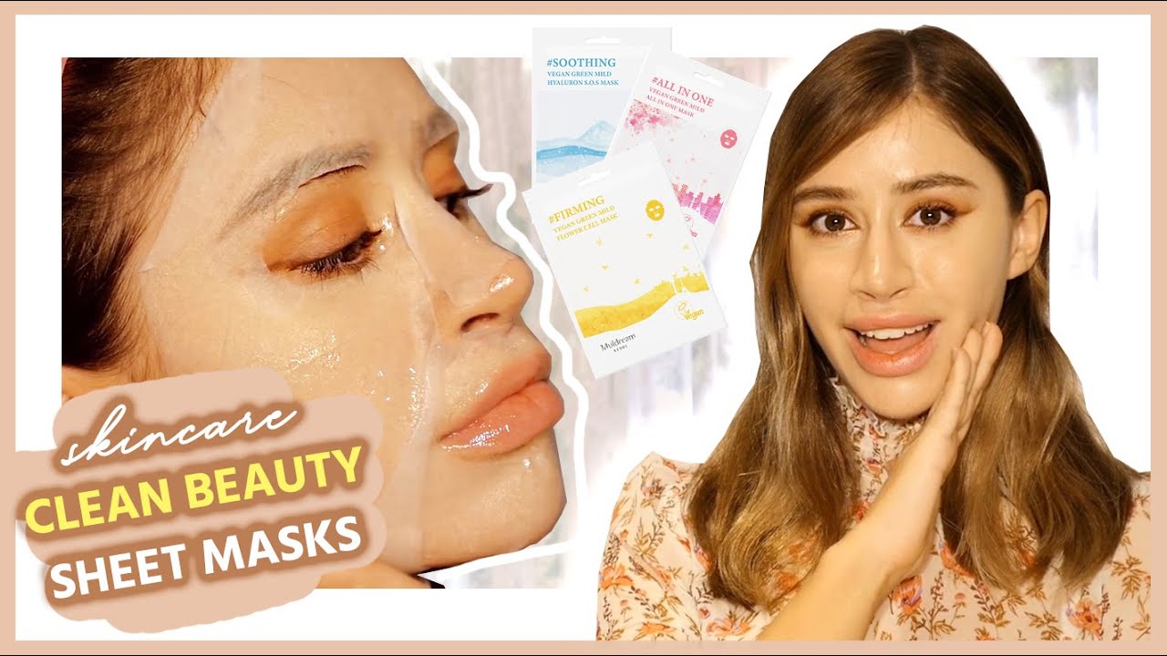 CLEAN BEAUTY 🌊 | Korean Skincare Sheet Masks | Muldream Seoul ...