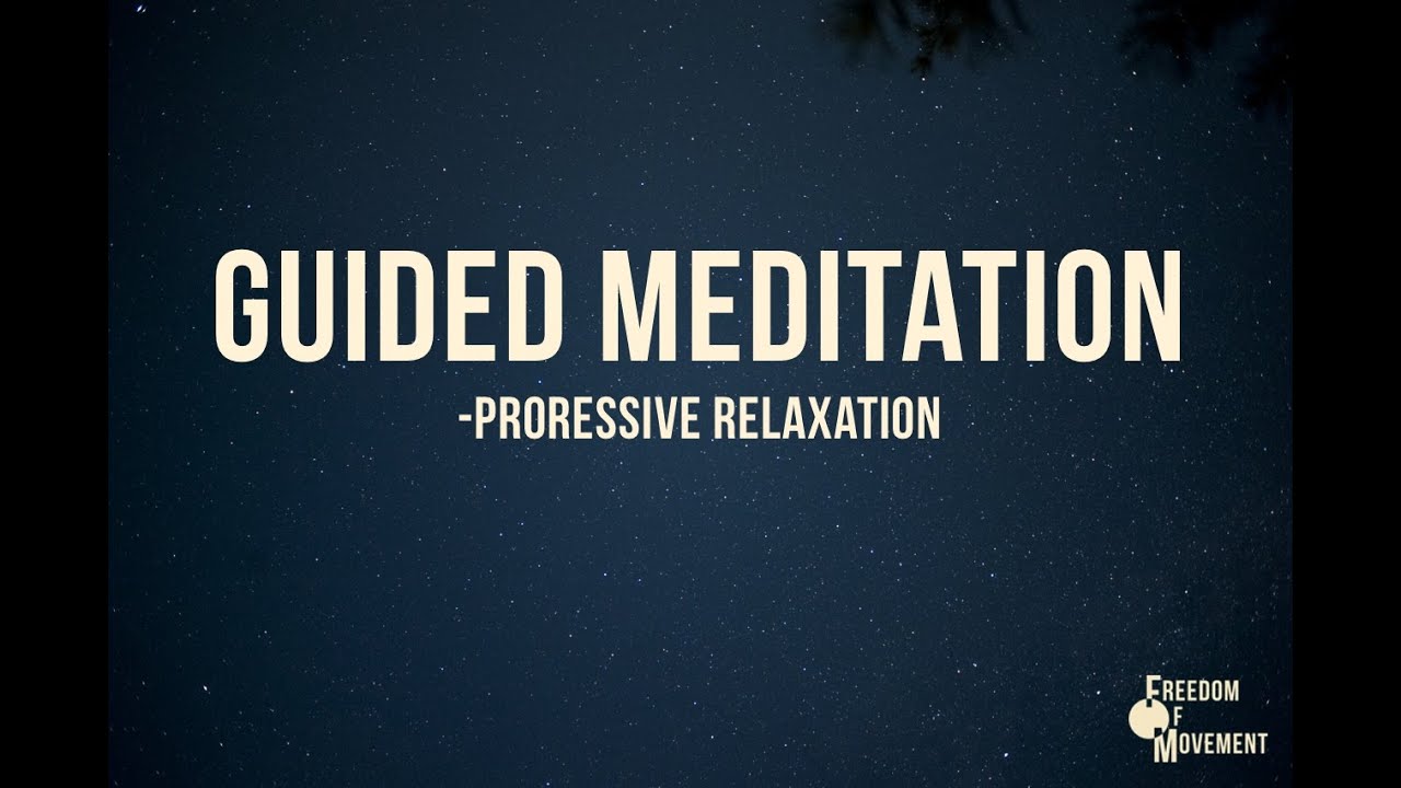 6 Minute Guided Meditation Progressive Relaxation Youtube