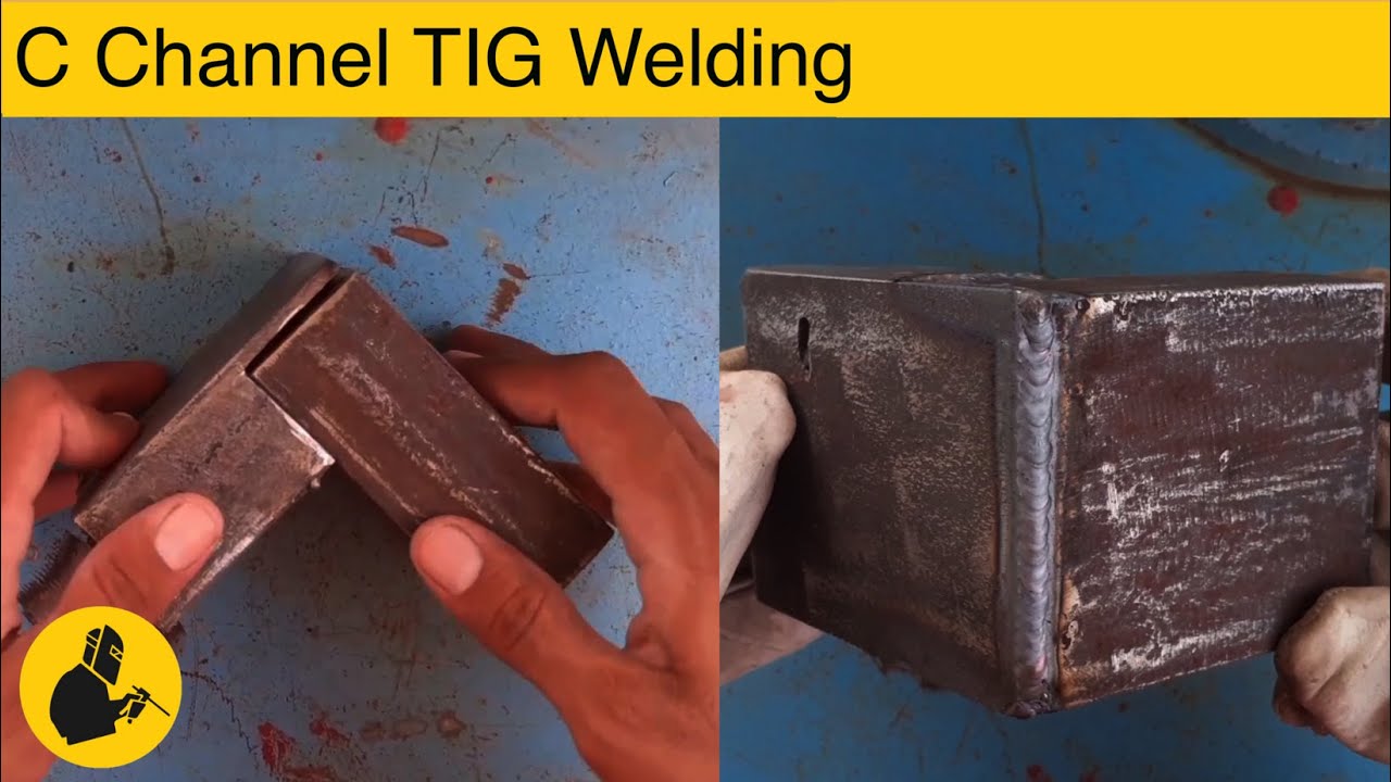 C Channel TIG Welding - YouTube