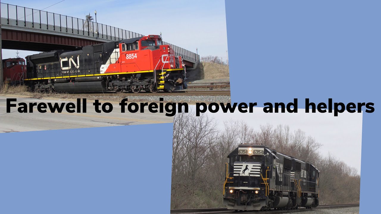 End of a era on the Fort Wayne Line - YouTube