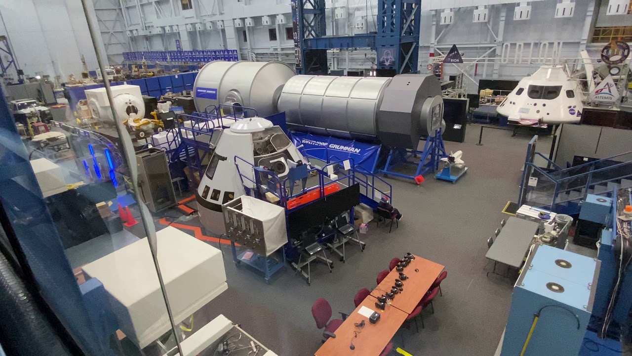 NASA astronaut training facility Houston Space center - YouTube