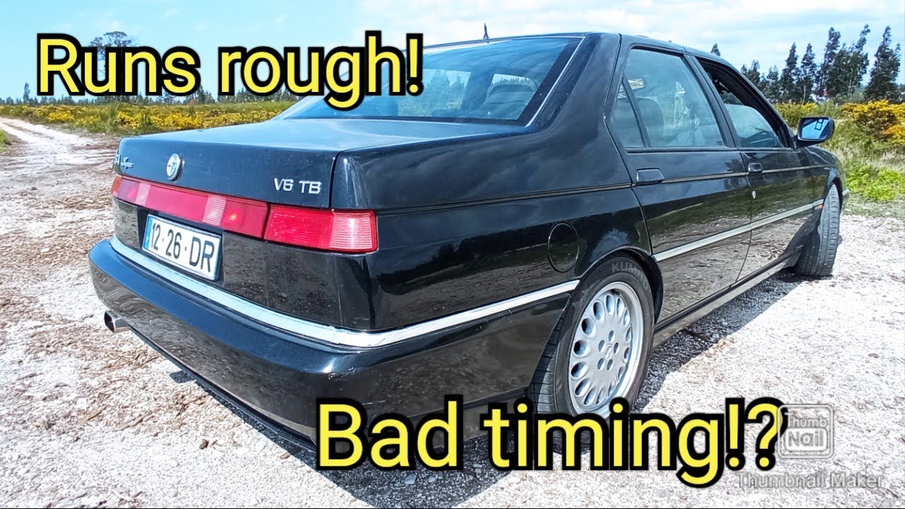 How to Check the Correct Engine Timing on a V6 Busso Turbo, Alfa Romeo ...