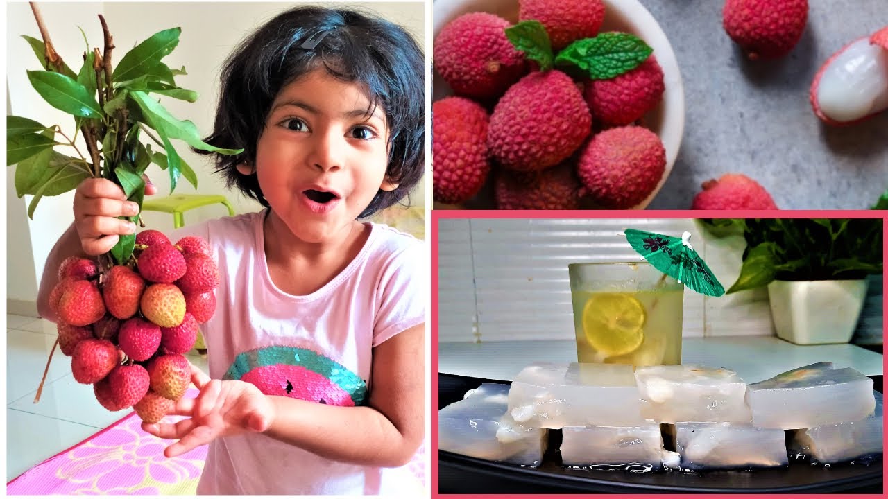 Simple Homemade Lychee Jelly Delight | Litchi lemonade | Lychee dessert ...