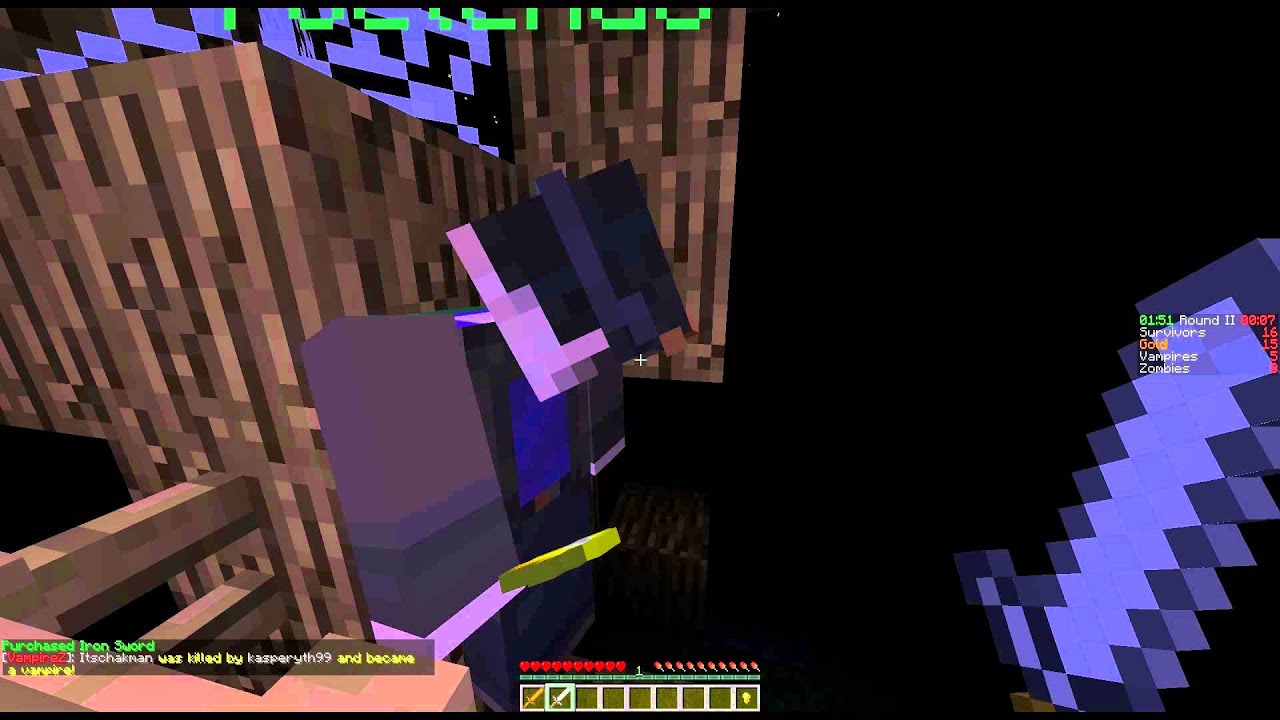 Minecraft: Vampires! - Episode 1 :: Mini Games on Hypixel's Server ...