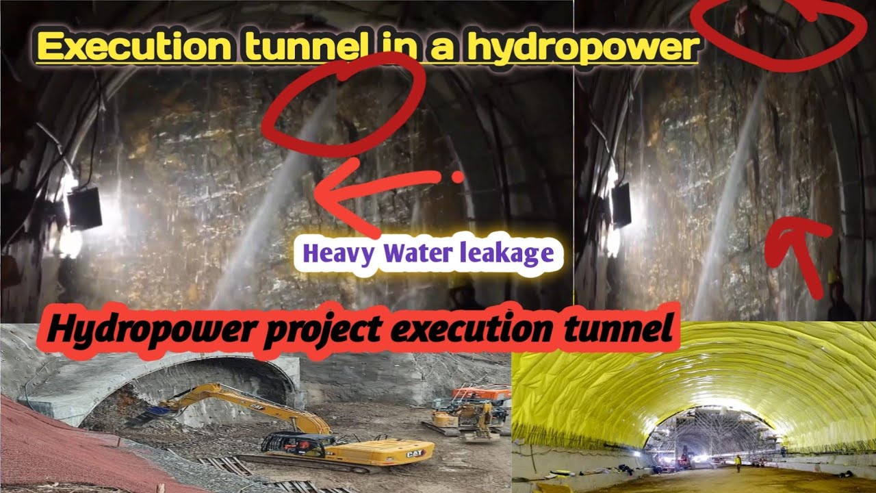 Heavy Water in tunnel during Execution HPP - YouTube
