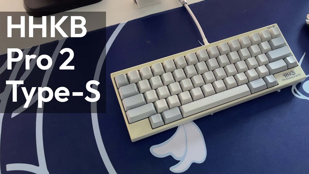 TOPRE!! - Stock HHKB Pro 2 Type-S with Topre Switches Typing Sounds ...