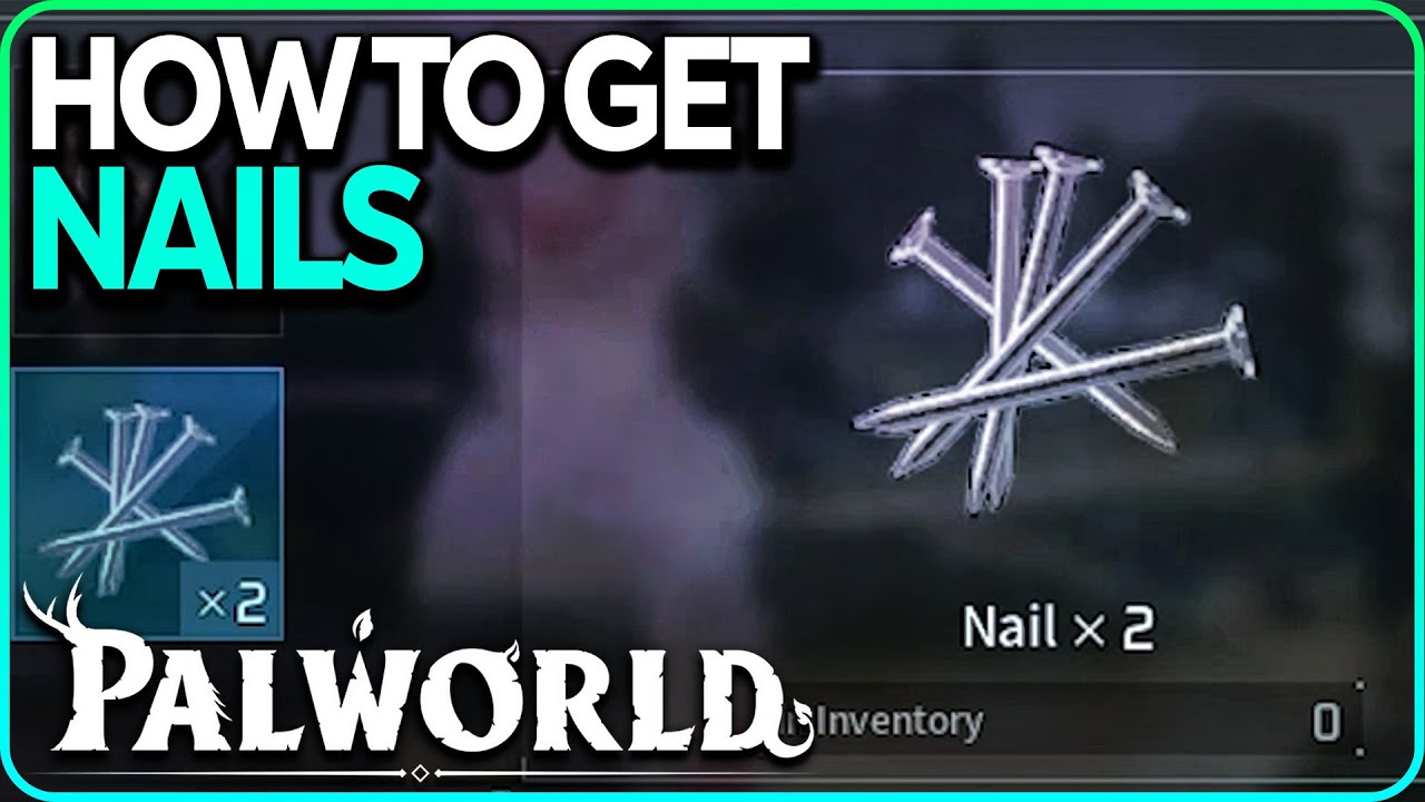 How To Craft Nails Palworld - YouTube