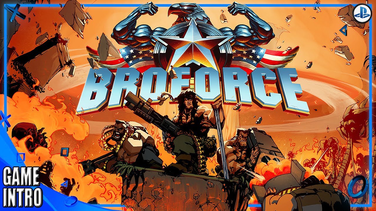 Broforce | Intro & Gameplay [PS4 2016] - YouTube