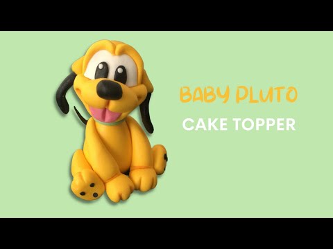 How To Make Baby Pluto Cake Topper