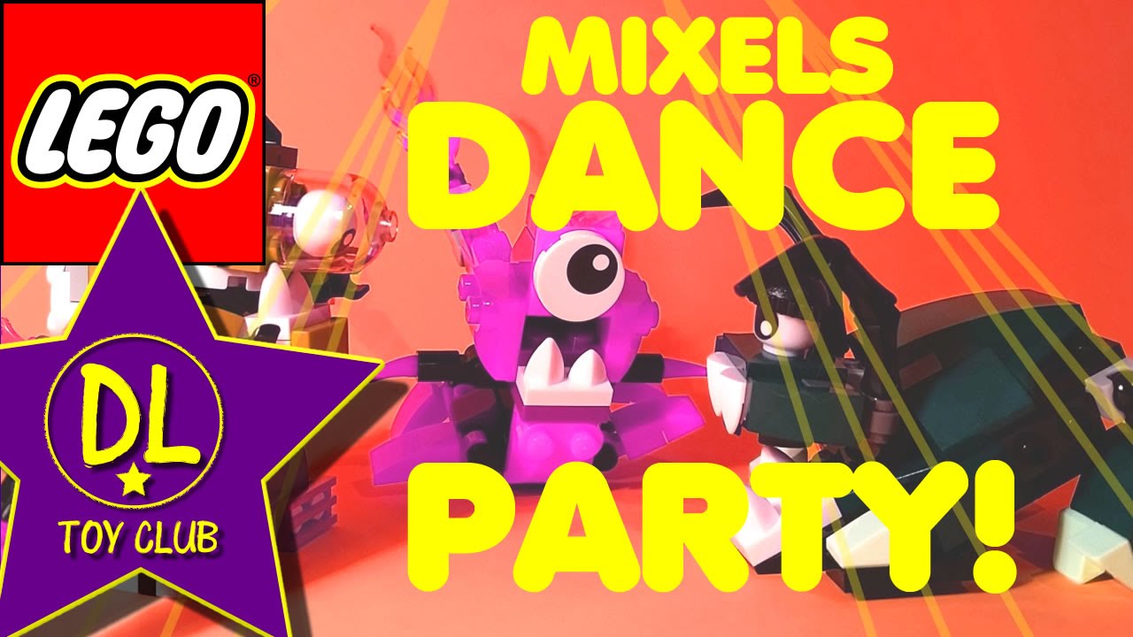 LEGO MIXELS DANCE PARTY! Series 4 Flamzer (41531) Niksput (41528 ...