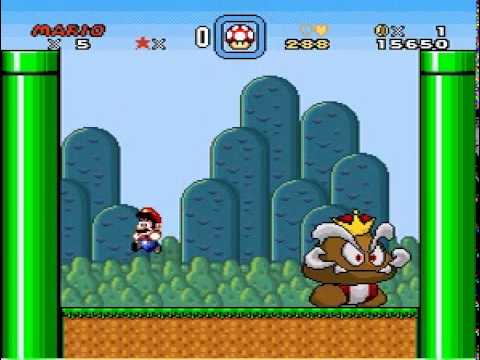 SMW Goomba King Boss - YouTube