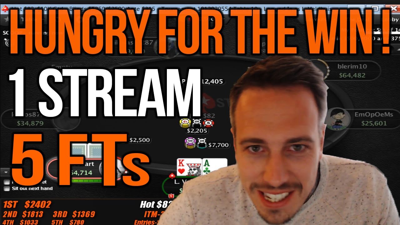 NONSTOP ACTION - 5 FINAL TABLES - YouTube