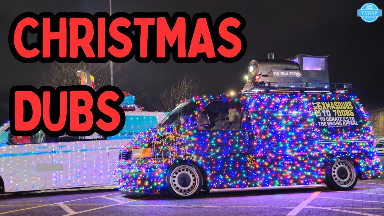 Magical Christmas Campervans: A Dazzling Light Show 🎅 - YouTube