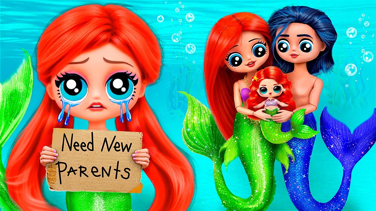 Ariel en Eric Verwachten een NIEUWE BABY! Mijn Zusje is SLECHT! 32 DIY ...