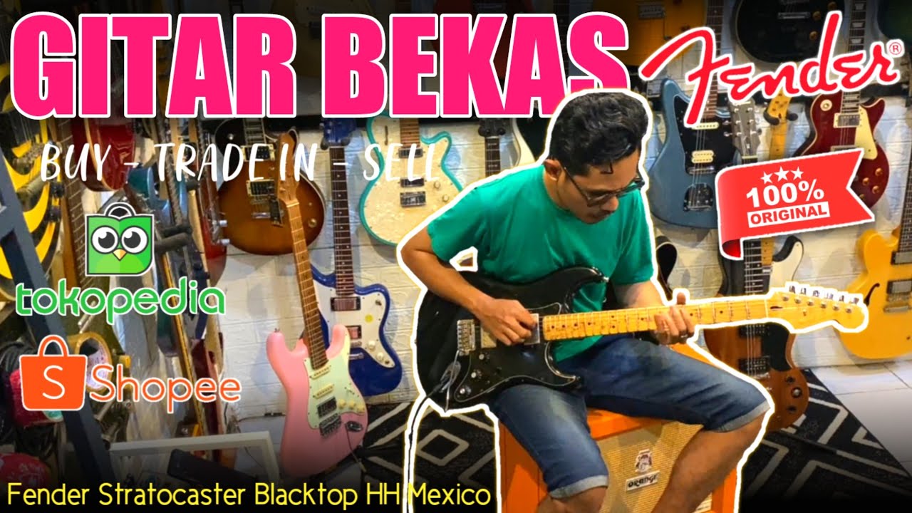 TOKO JUAL BELI GITAR BEKAS DI JAKARTA By CALON MUSISI - YouTube
