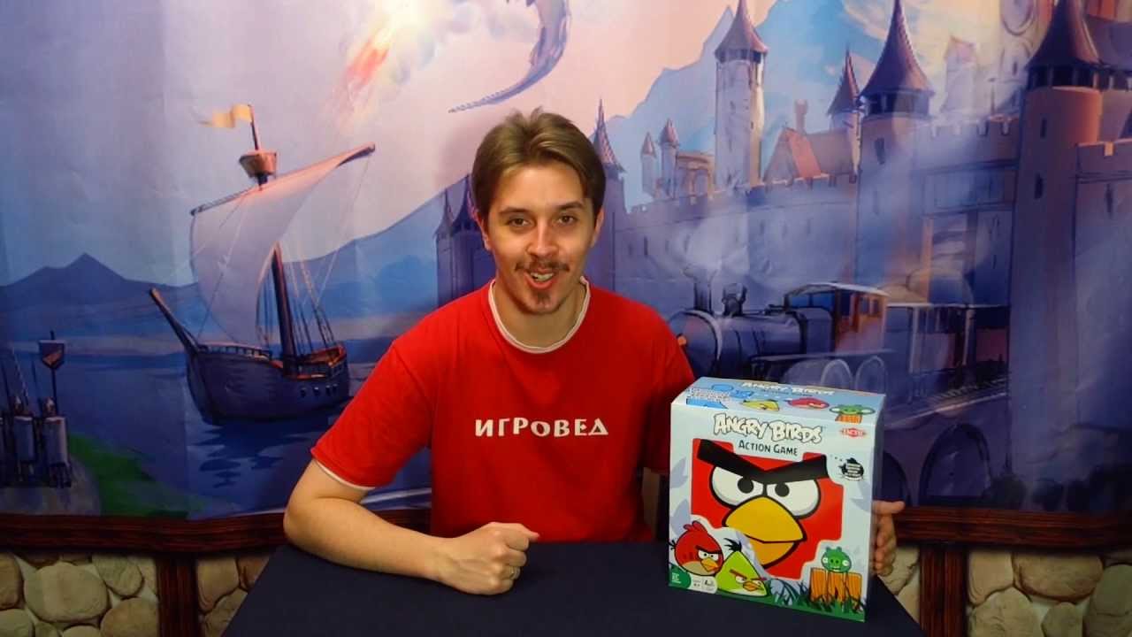 Angry Birds (Tactic). Обзор настольной игры от Игроведа - YouTube