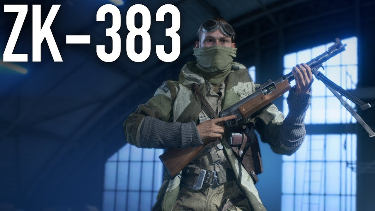 Battlefield 5 - ZK-383 Overview/Gameplay - YouTube