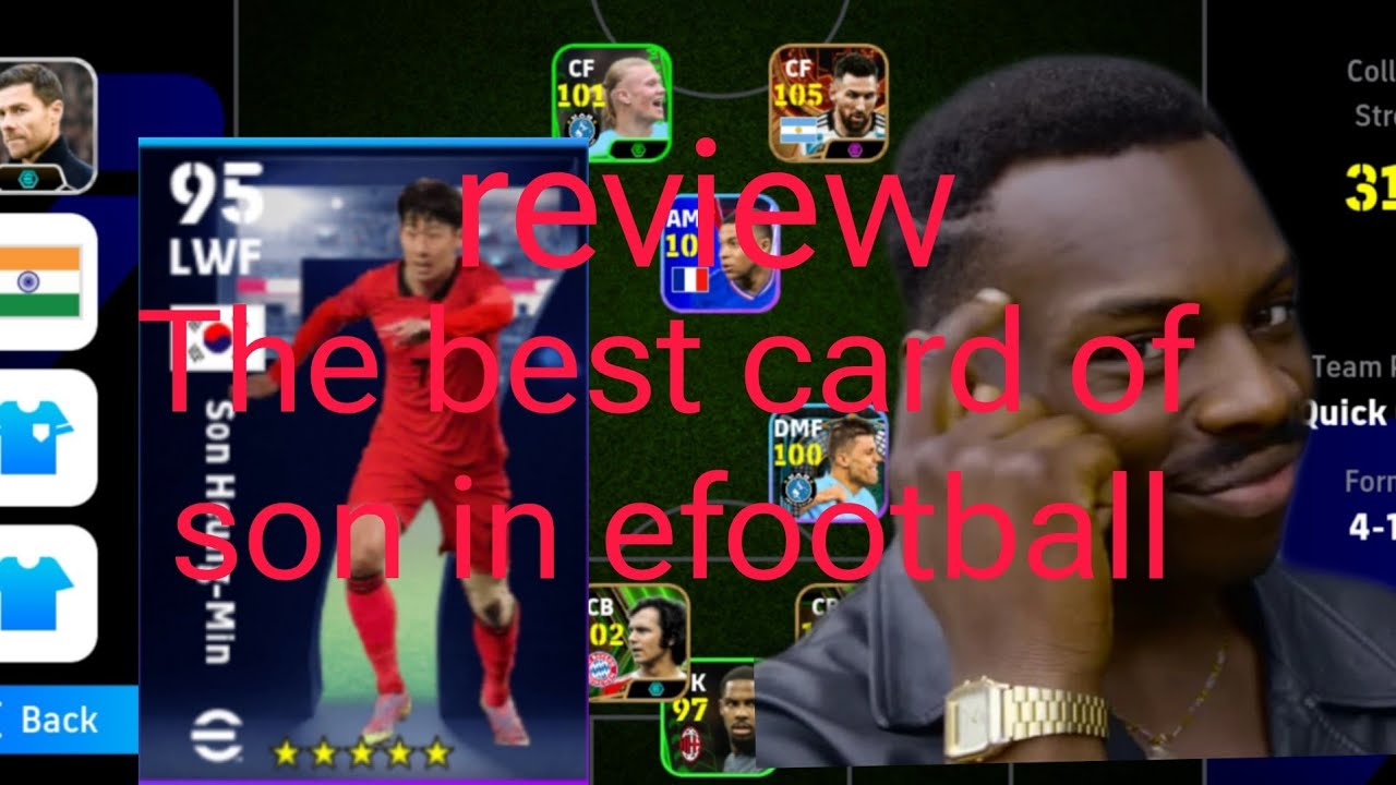 Review The best card of son in efootball mobile - YouTube