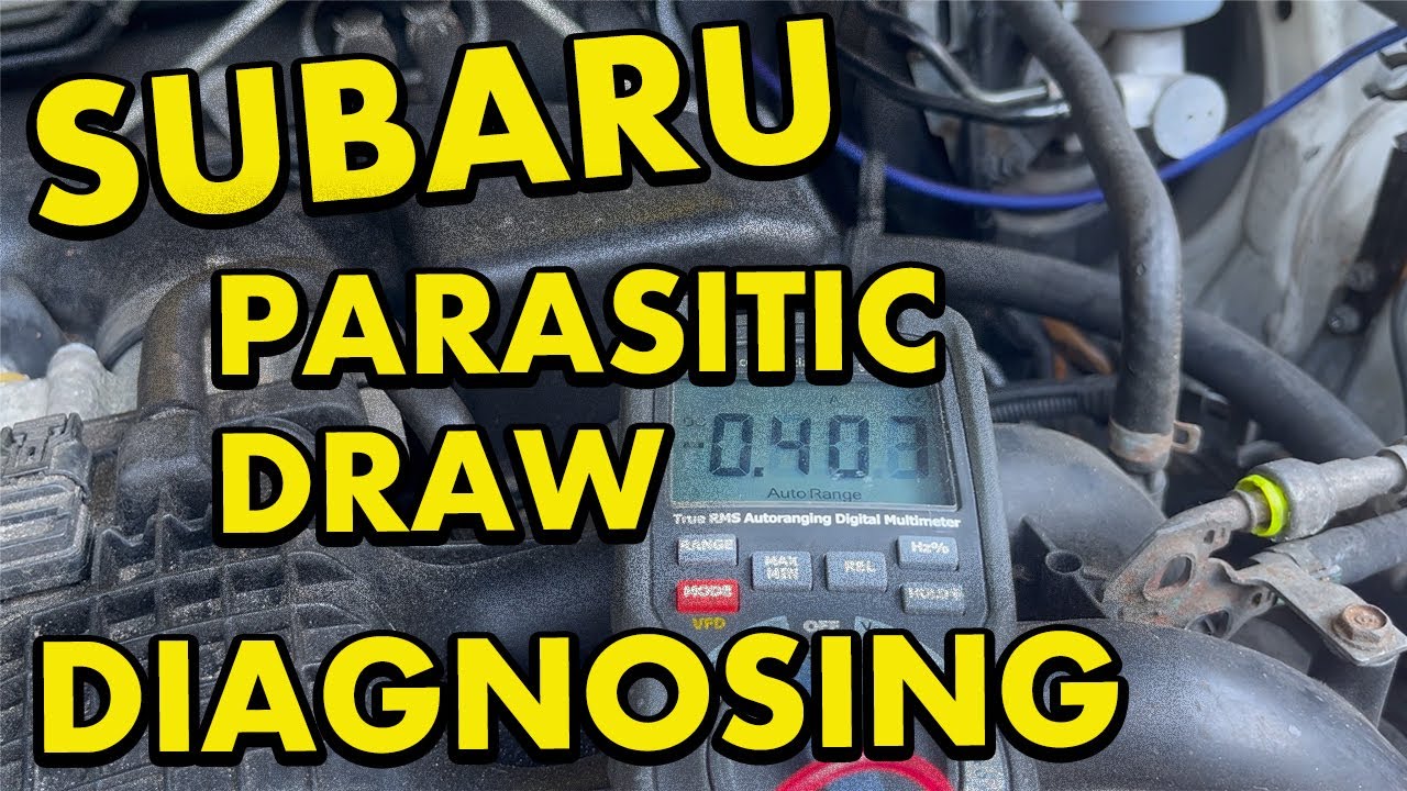 Subaru Troubleshooting Parasitic Draw - YouTube