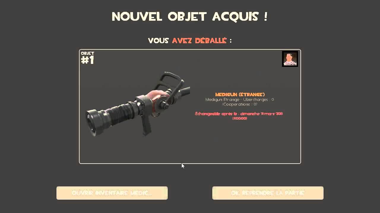 Team Fortress 2 - Ouverture de ma première caisse Mann Co ! FR [HD ...