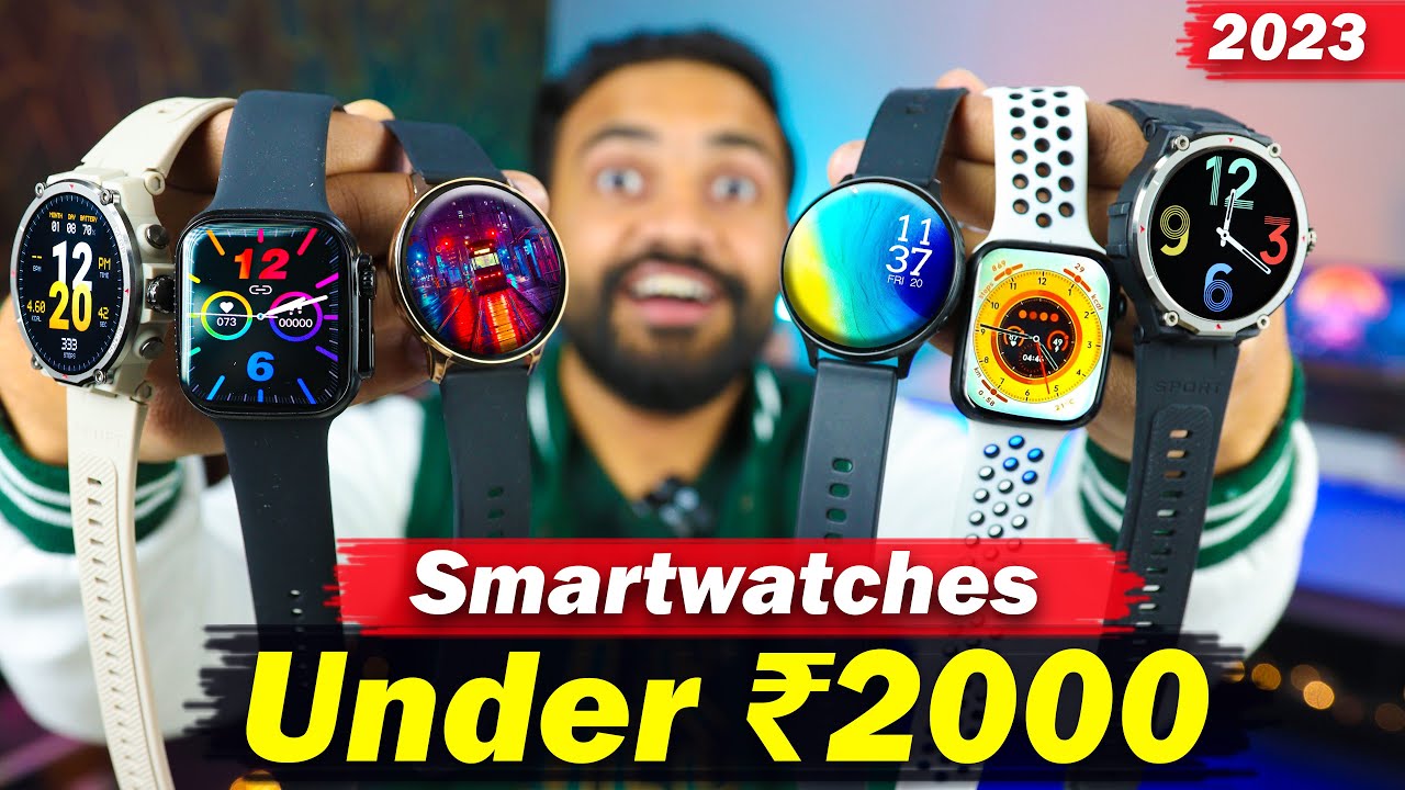 ₹2000 Best Calling Smartwatches In 2023 || top 5 calling smartwatches ...