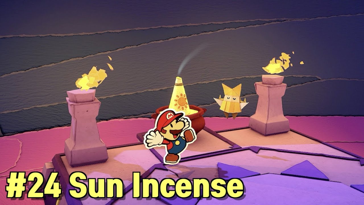 Paper Mario the Origami King: #24 Sun Incense - YouTube