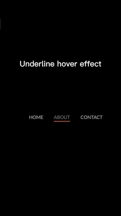 Underline Hover Effect Html Css Programming Webdevelopment Shortsfeed Hovereffect Shorts