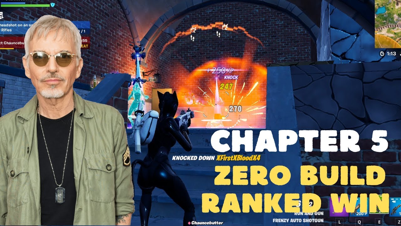 Zero Build Ranked Win With Chaunce - Fortnite Chapter 5 - YouTube