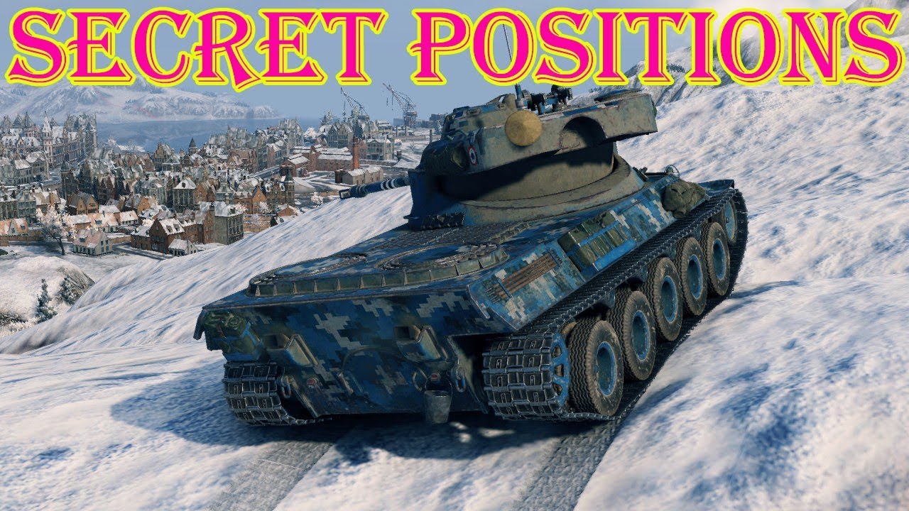 SECRET POSITIONS World of Tanks map Windstorm Update 9.21 - YouTube