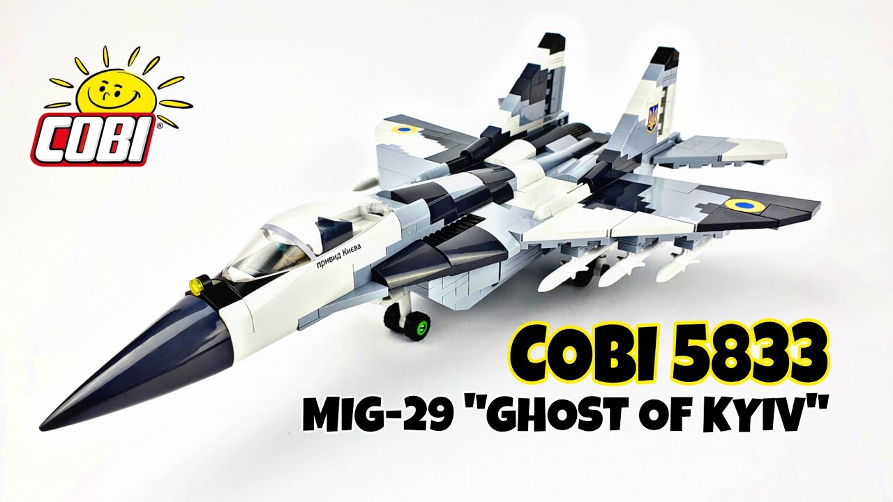 COBI 5833 / MiG-29 "GHOST OF KYIV" EXECUTIVE EDITION / 2022 - YouTube