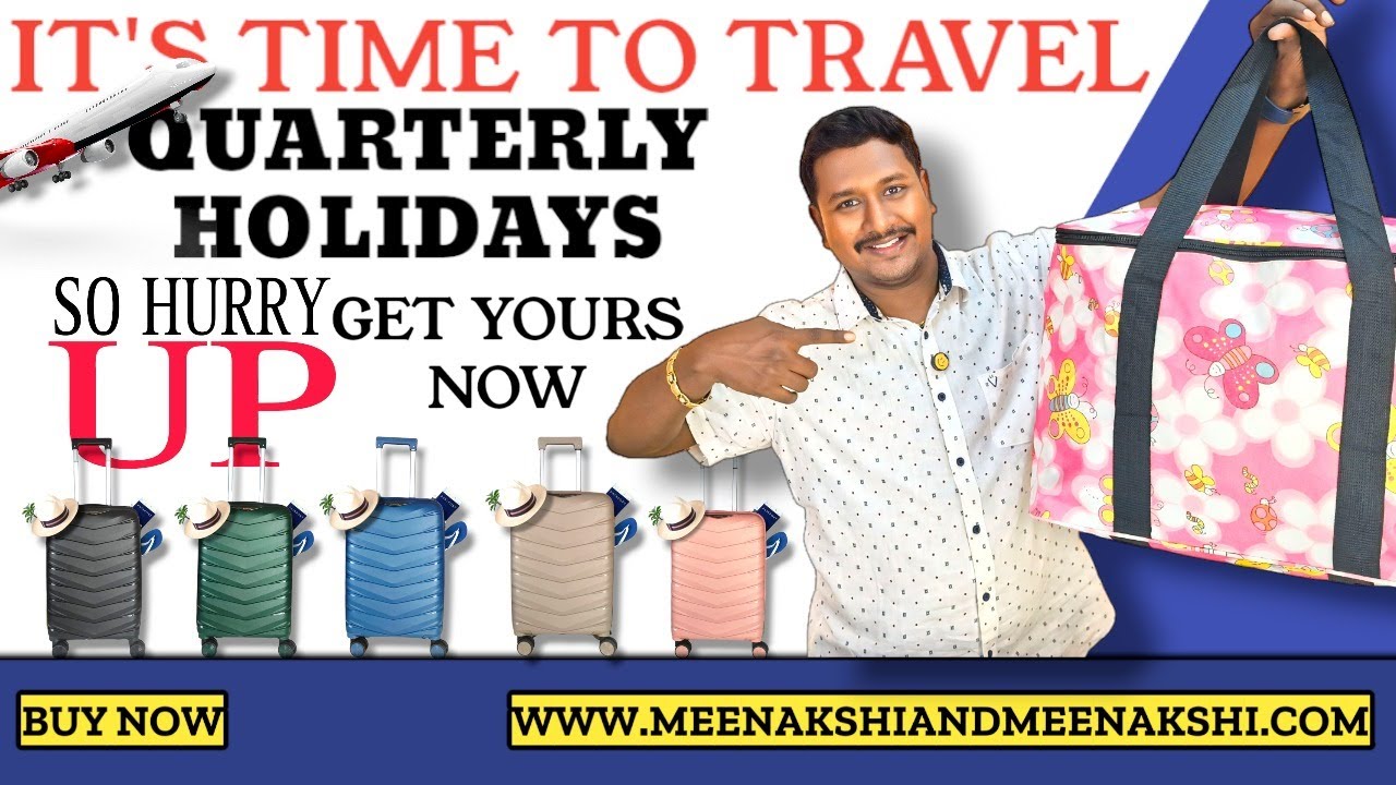 It's Time To travel Quarterly Holidays So hurry up get urs now - YouTube