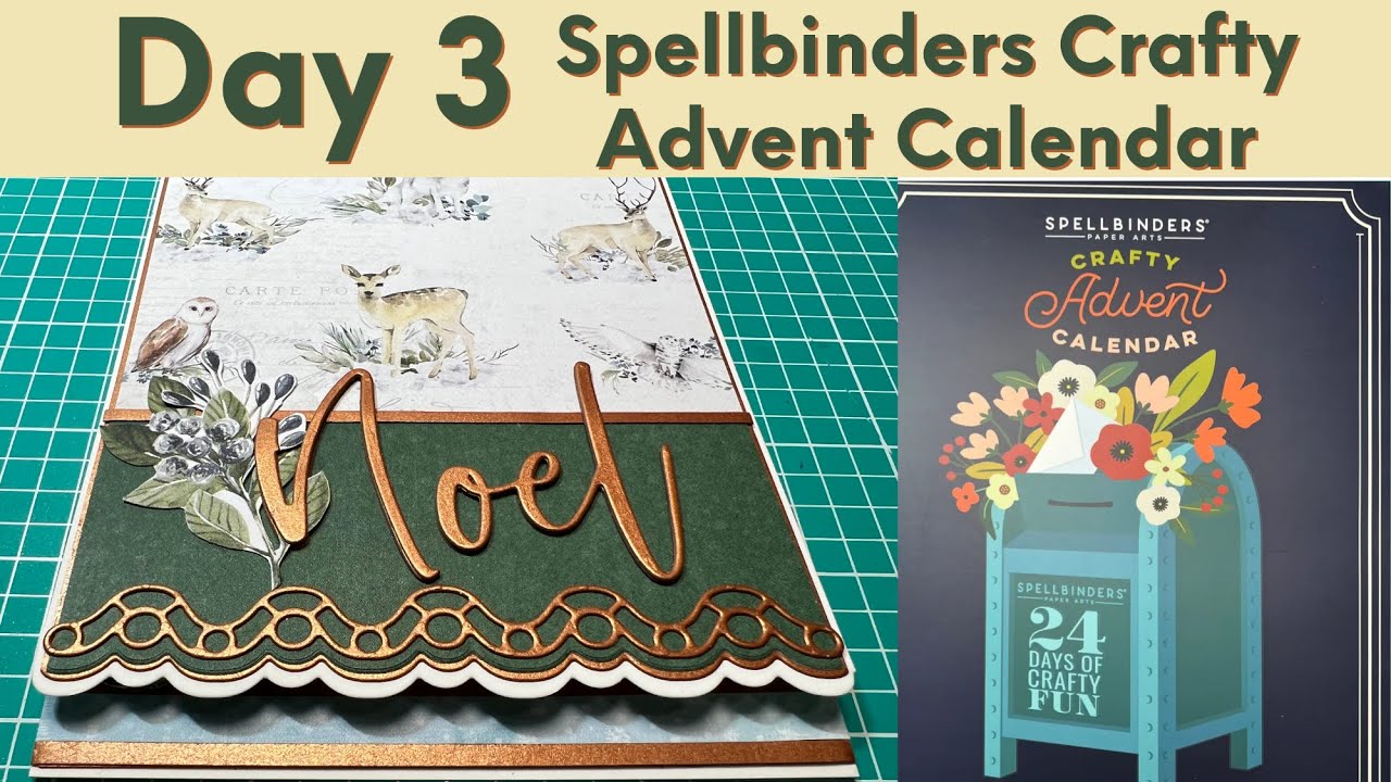 Day 3 - Crafty Advent Calendar #CraftyAdventCalendar - YouTube